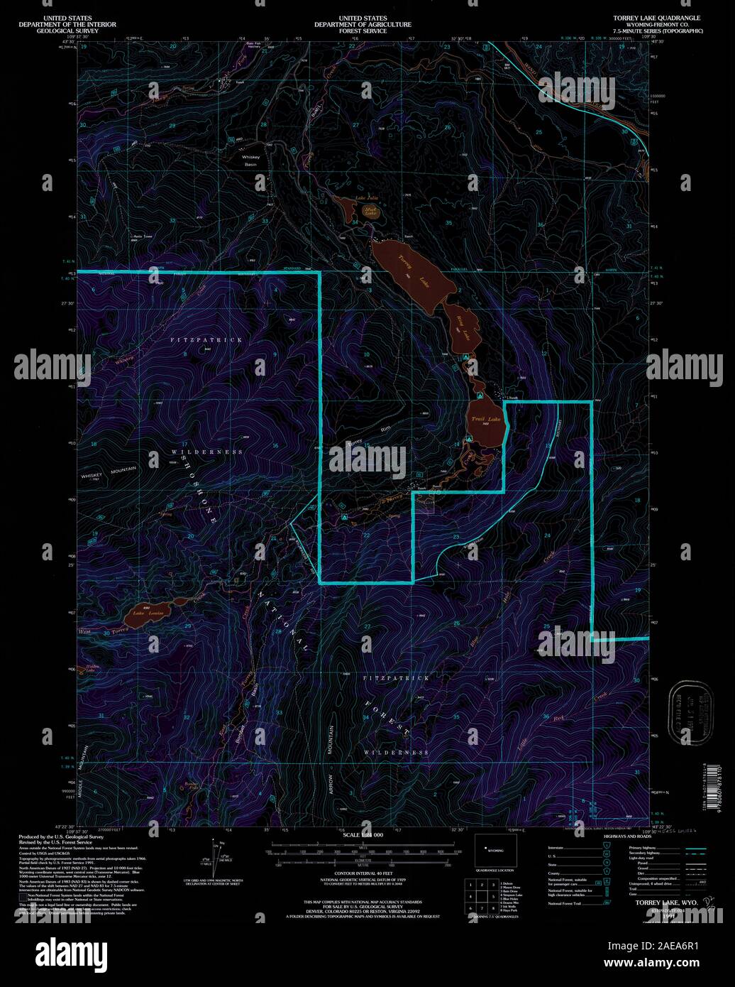 Map of torrey hi-res stock photography and images - Alamy