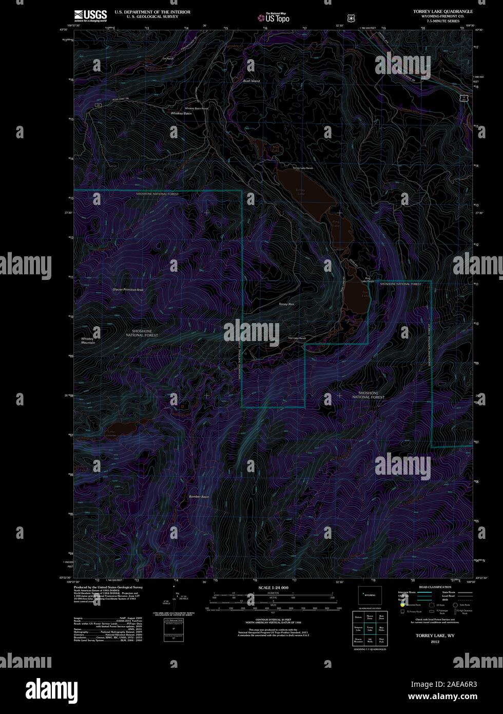 Map of torrey hi-res stock photography and images - Alamy