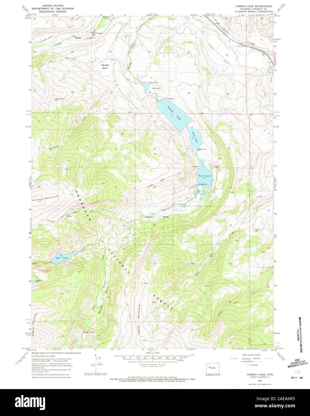 Map of torrey hi-res stock photography and images - Alamy