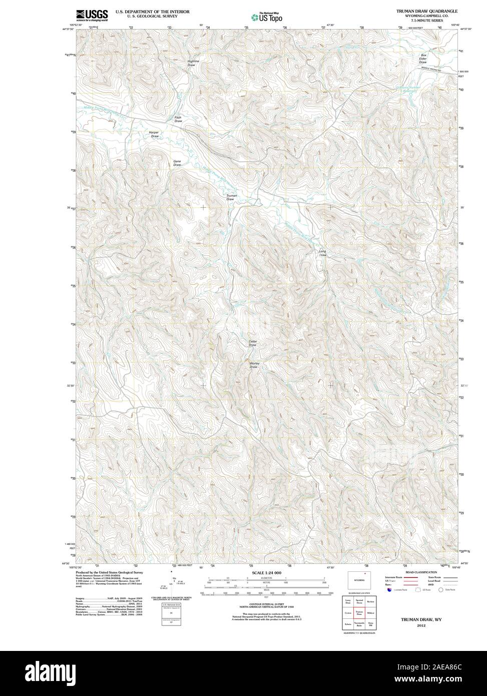 Truman map Cut Out Stock Images & Pictures - Alamy