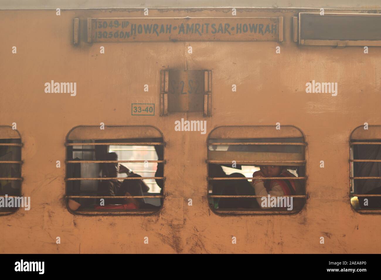 Outdoor windows and human railway trains hi-res stock photography and ...