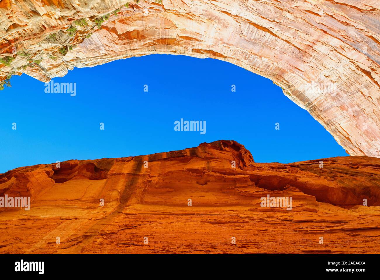 Sandstone rock formations in Capitol Reef National Park, Utah Stock ...