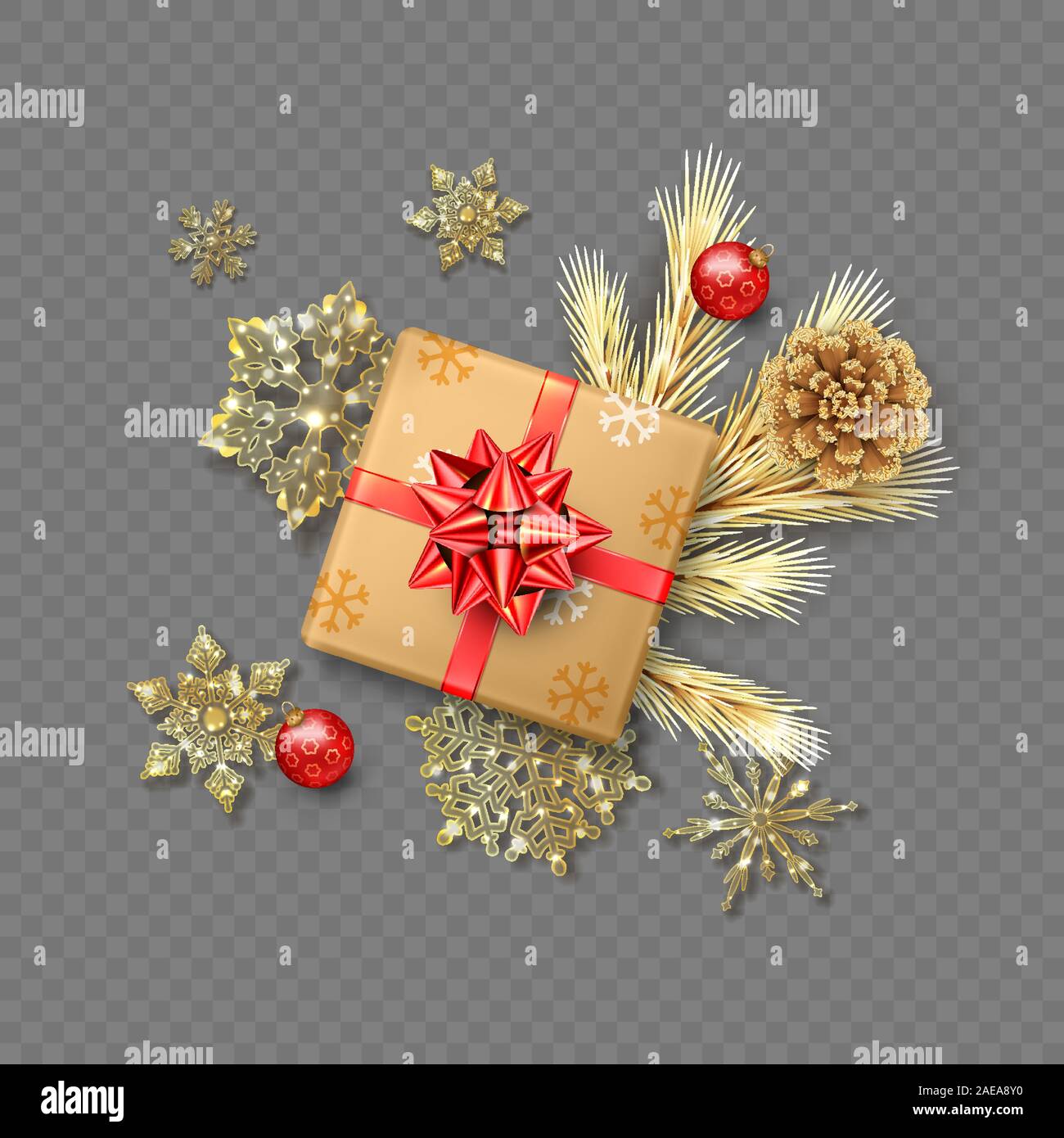 Holiday decorations Stock Vector Images - Alamy