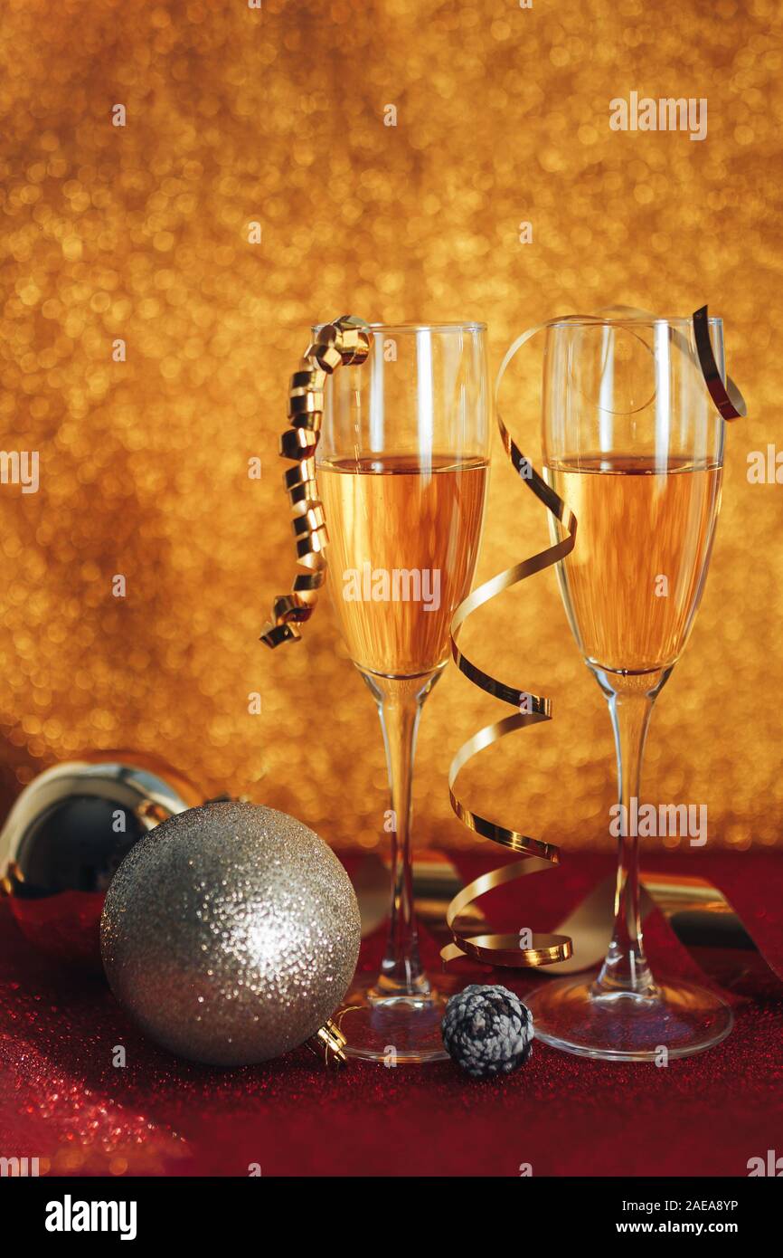 New year champagne Stock Photo - Alamy