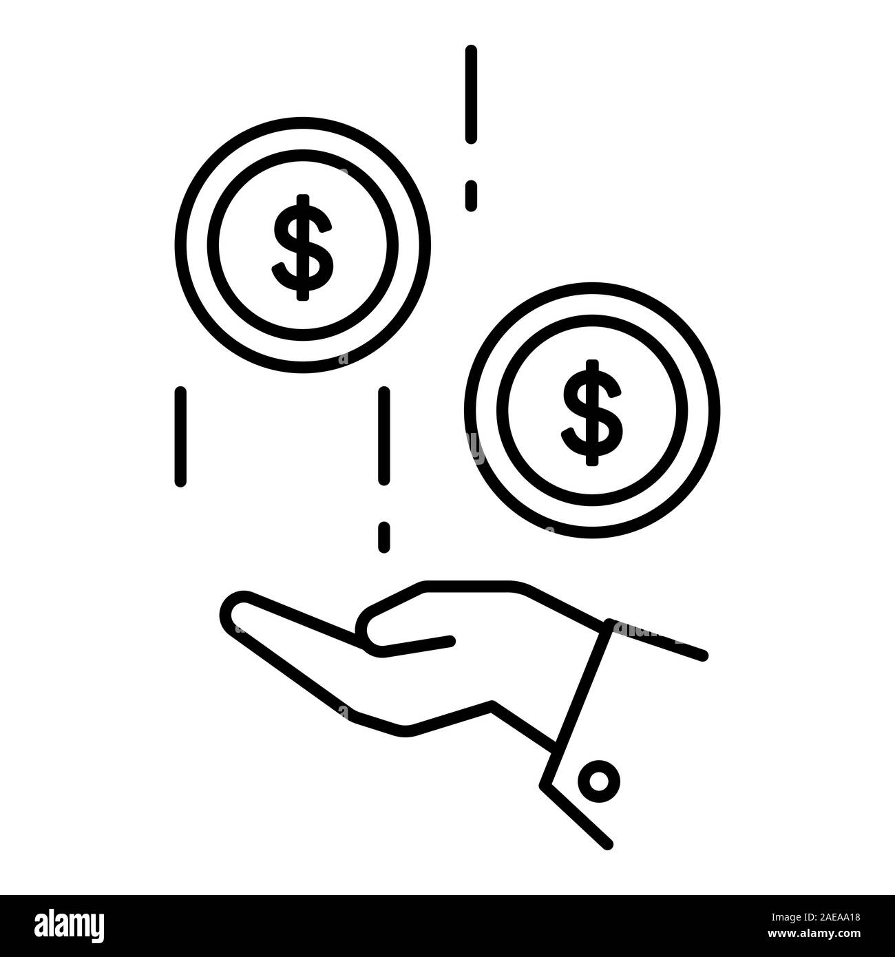 Banking counting Stock Vector Images - Alamy