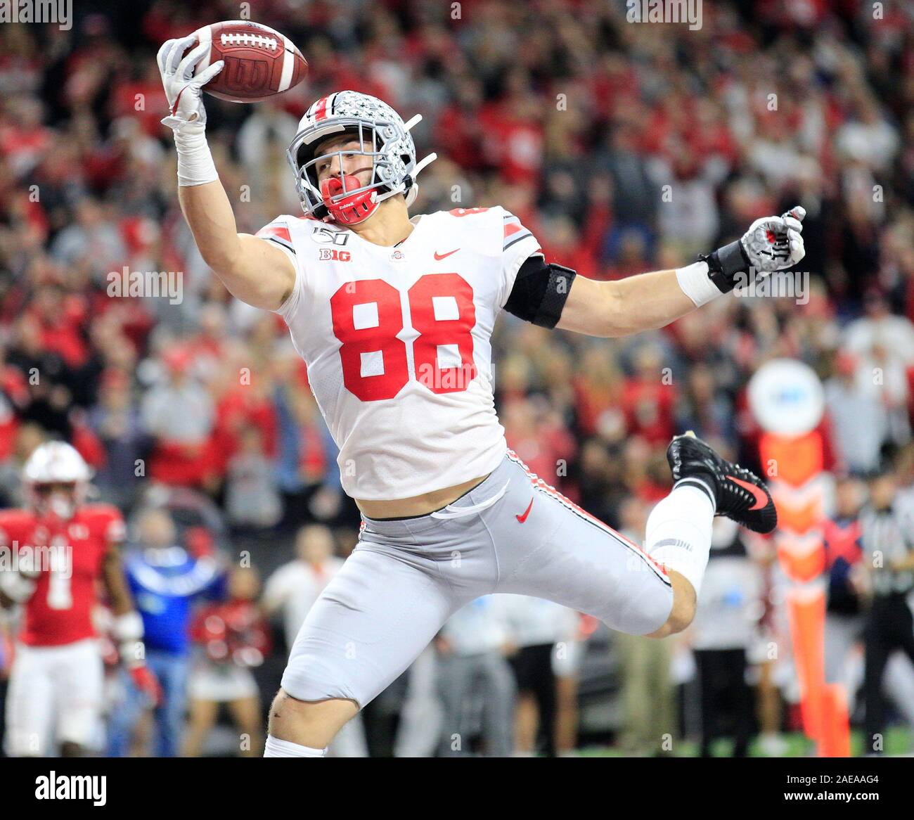 Indianapolis, Indiana, USA. 7th Dec, 2019. Ohio State Buckeyes tight ...