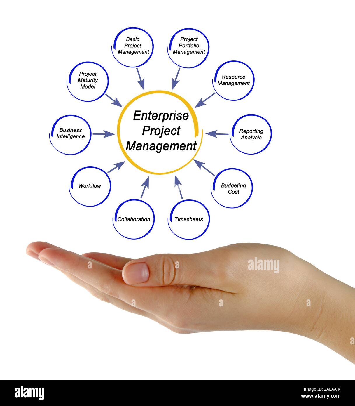 Enterprise Project Management Stock Photo - Alamy