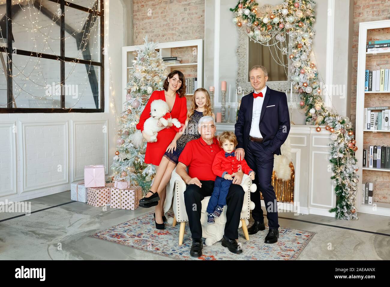 Red And White Family Photos