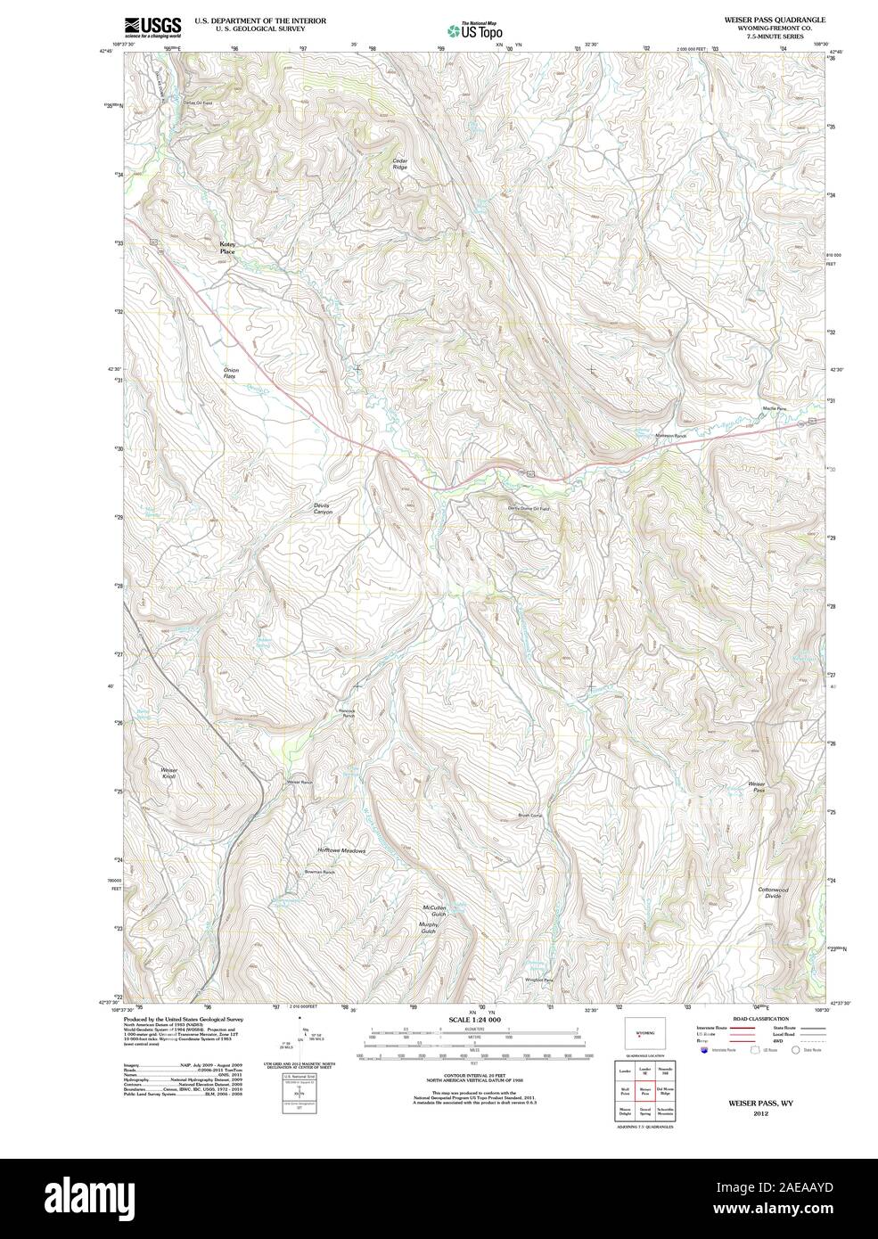 Map of weiser Cut Out Stock Images & Pictures - Alamy