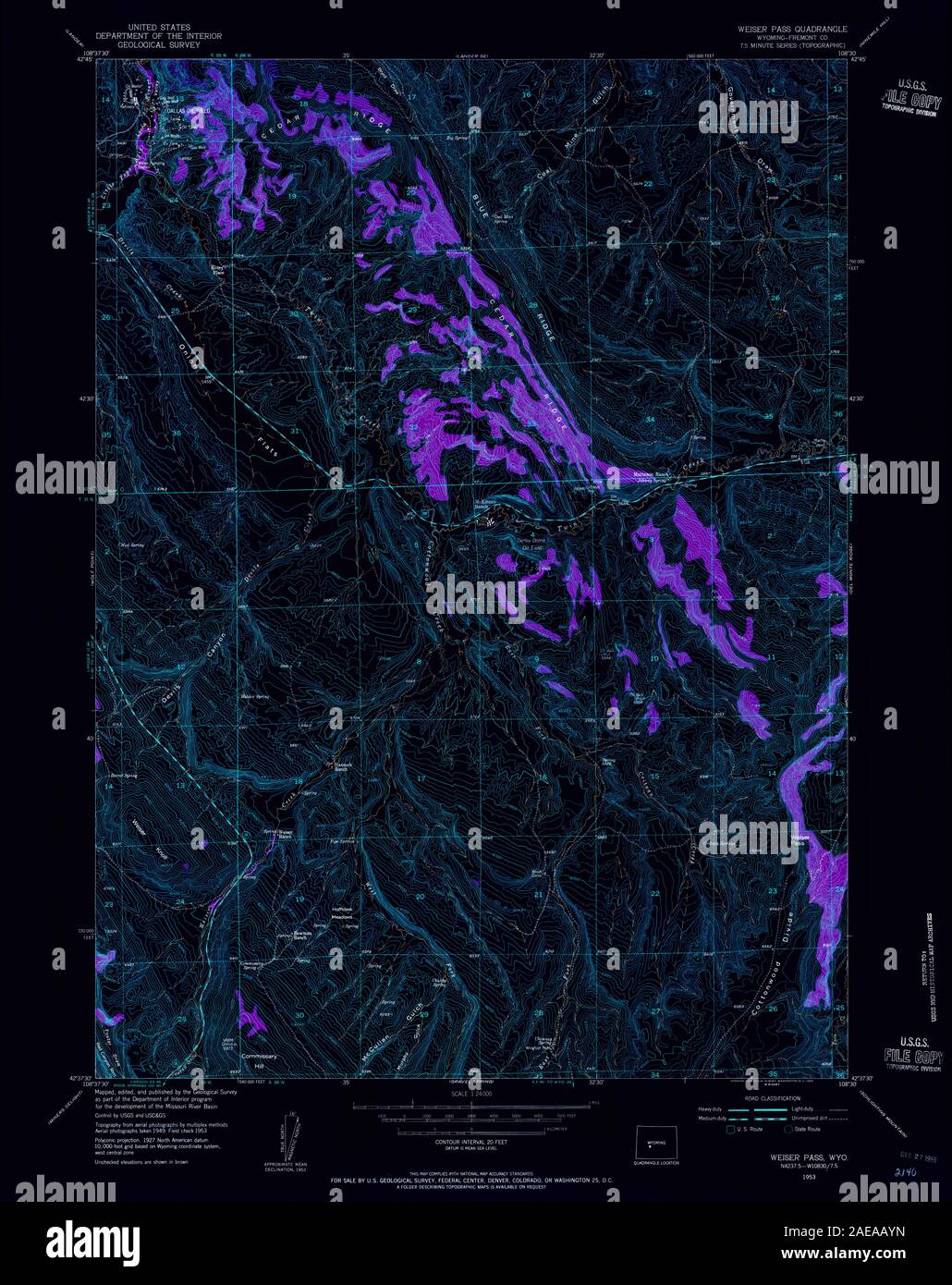 Map of weiser hi-res stock photography and images - Alamy