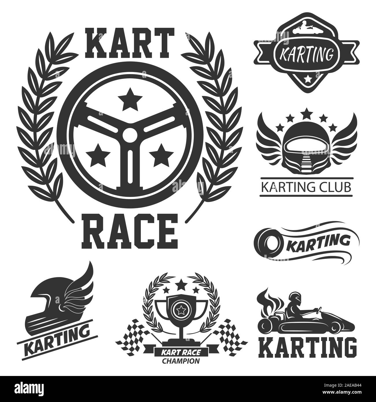 Racing Team Logos Graphics