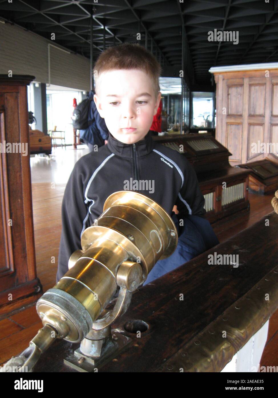 Oslo sightseeing, boy, child discovering landmarks in Oslo, Norway ...