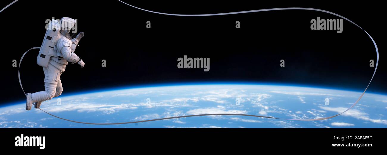 Clip Art Astronaut Tether