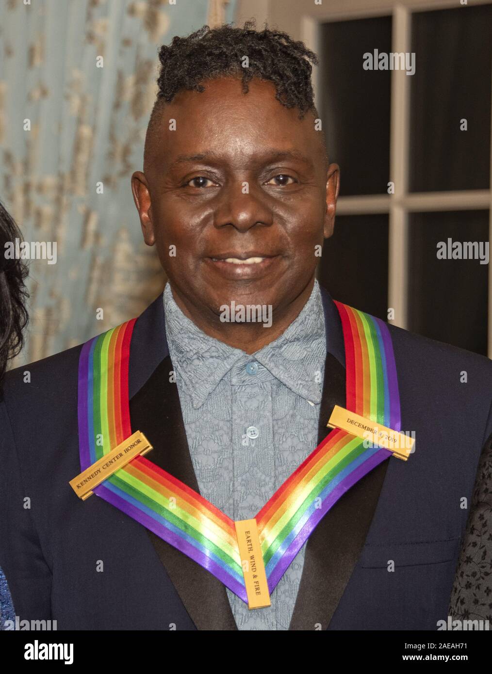 Washington DC, USA. 07th Dec, 2019. Singer Philip Bailey of the band ...