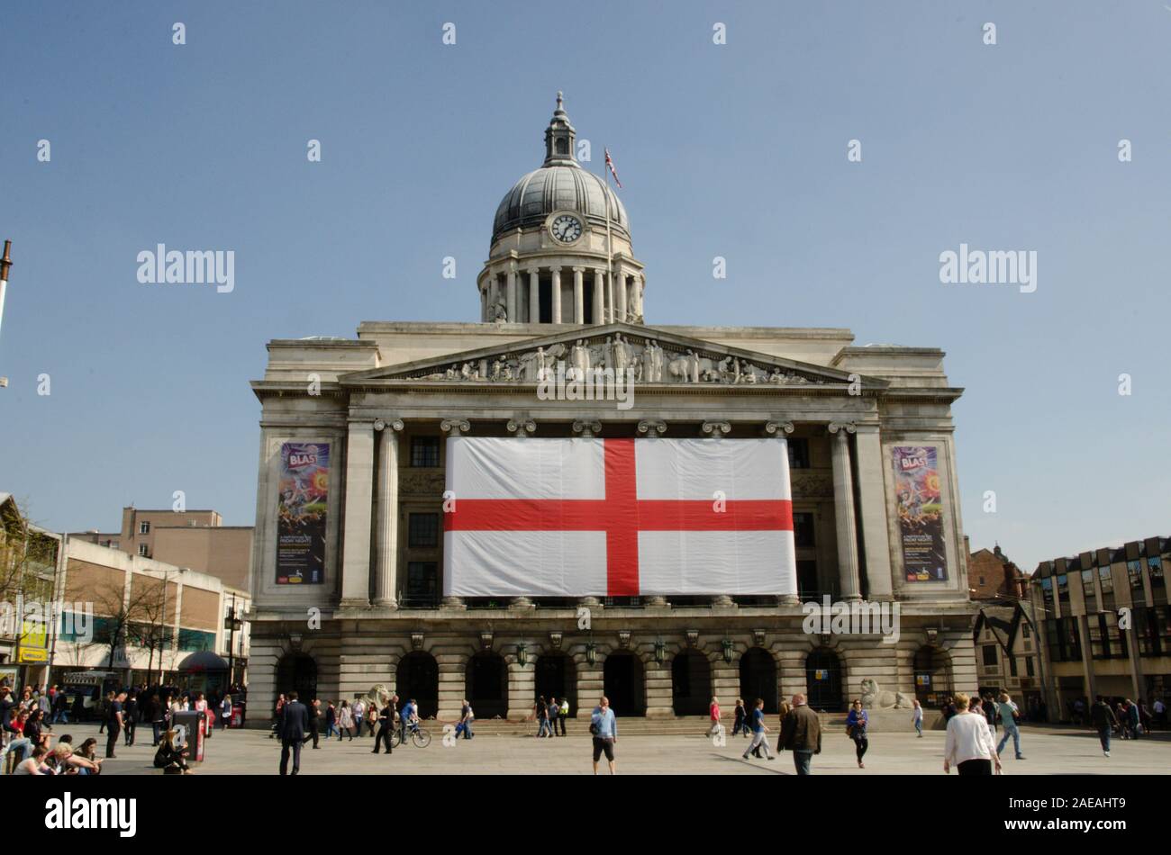 Nottingham city council house clock hi-res stock photography and images ...