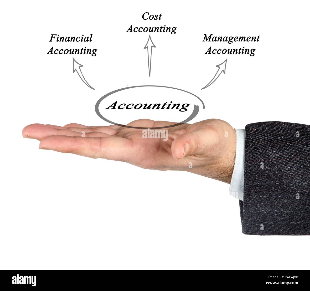 Diagram of Accounting Stock Photo - Alamy