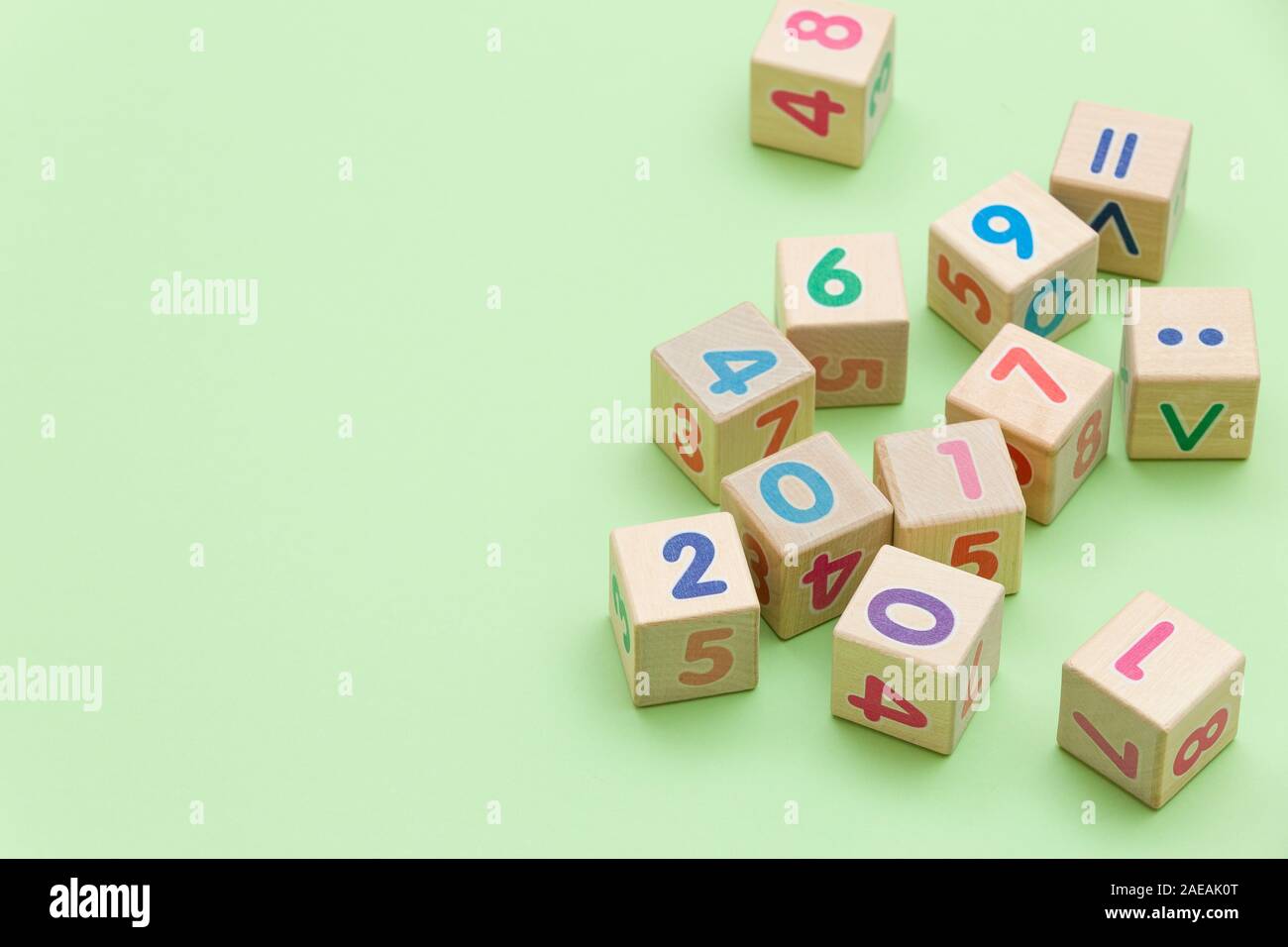 Number cubes hi-res stock photography and images - Alamy