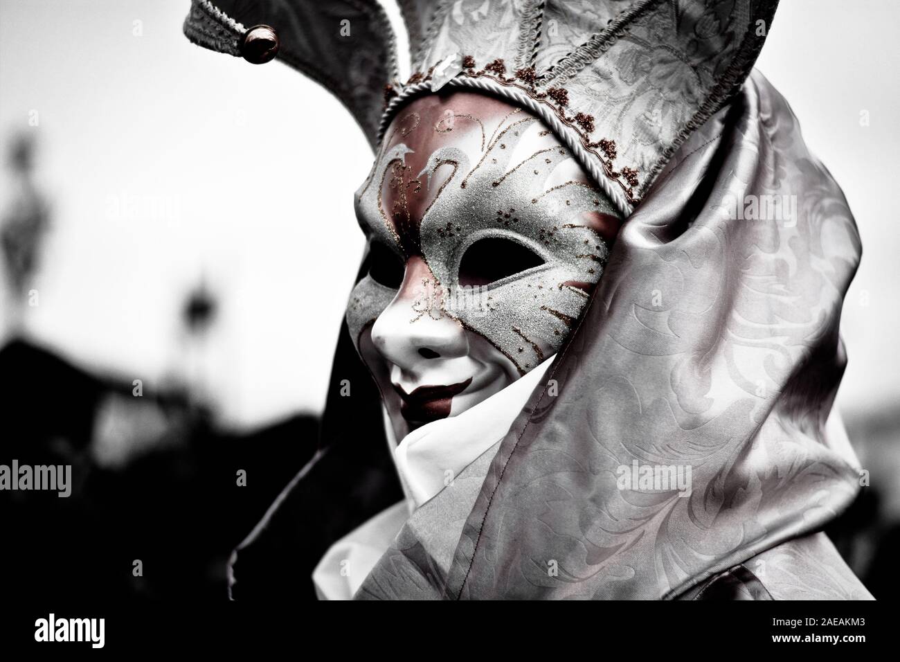 beautiful masks for Carnival and theater Stock Photo - Alamy