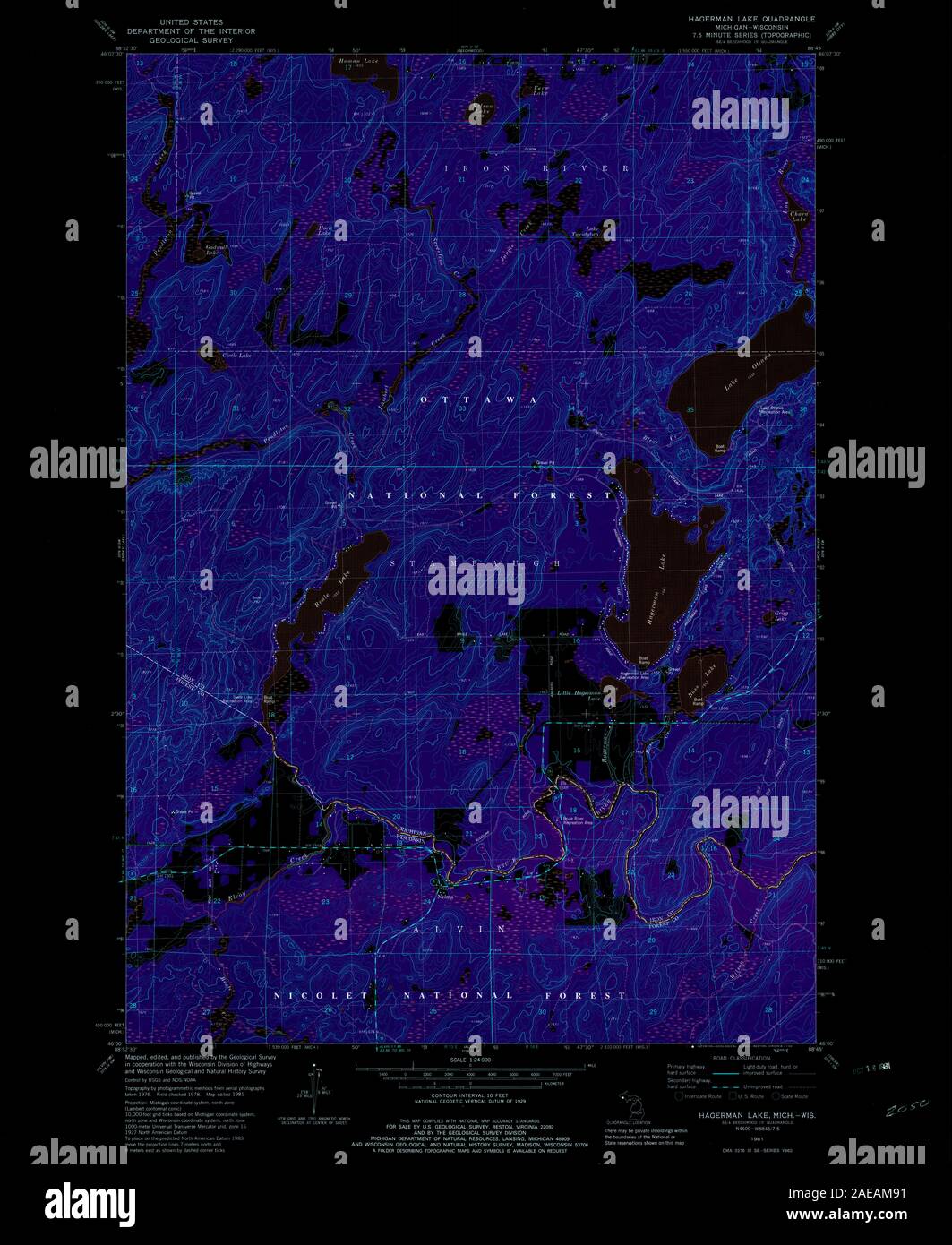 Map of hagerman hi-res stock photography and images - Alamy