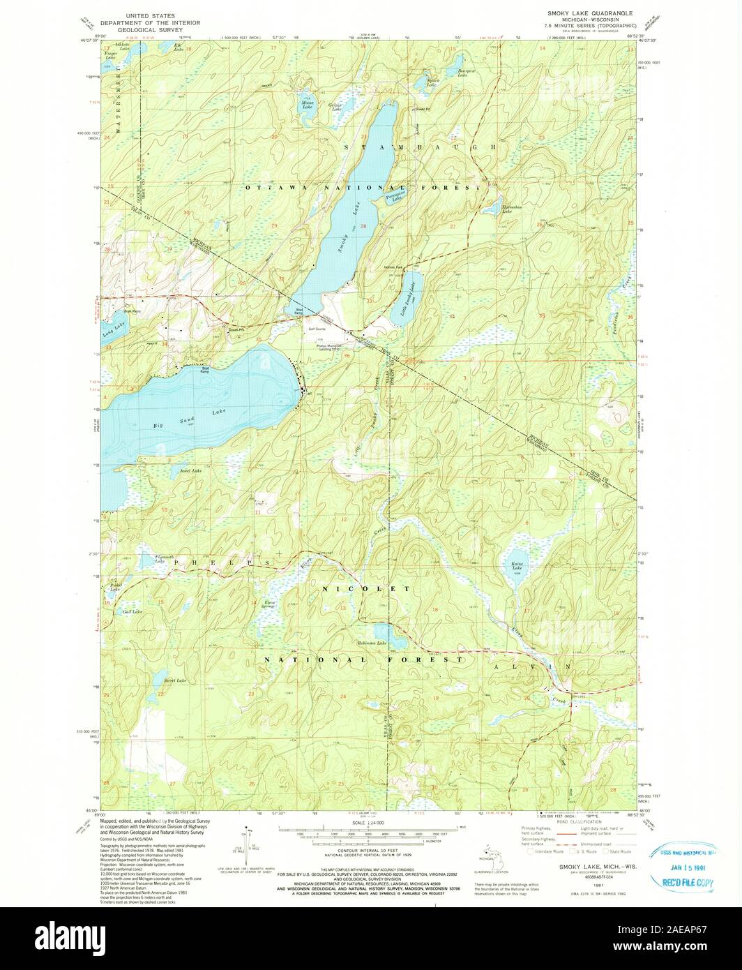Map of smoky lake hi-res stock photography and images - Alamy