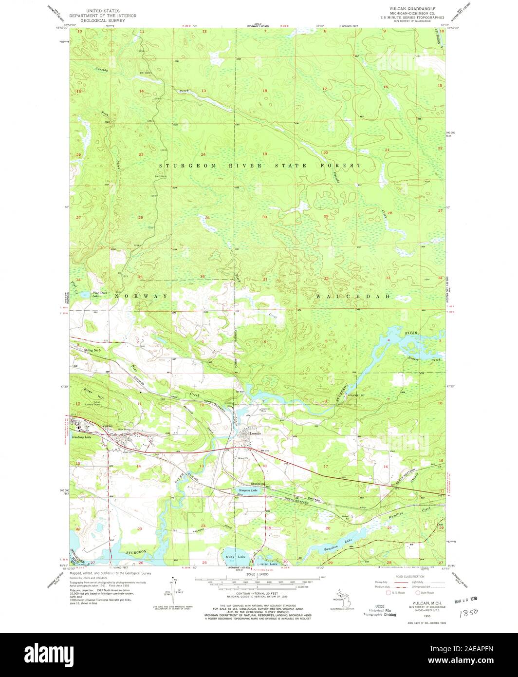 Map of vulcan hi-res stock photography and images - Alamy