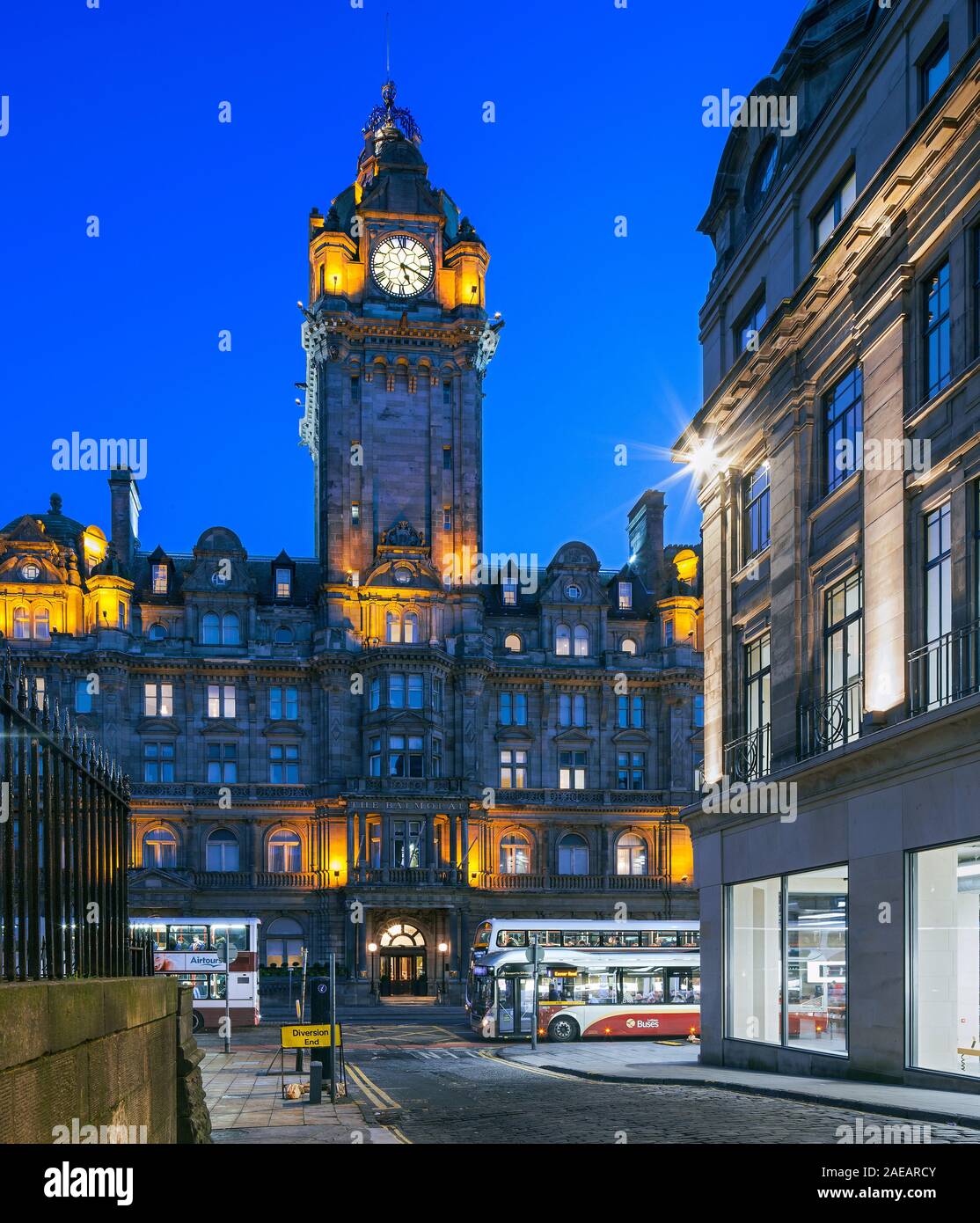 Views over the Scottish capital: Edinburgh Stock Photo - Alamy