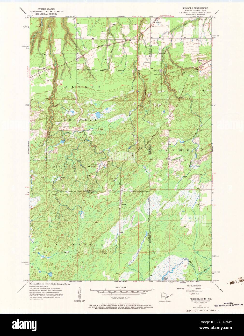 Foxboro map hi-res stock photography and images - Alamy