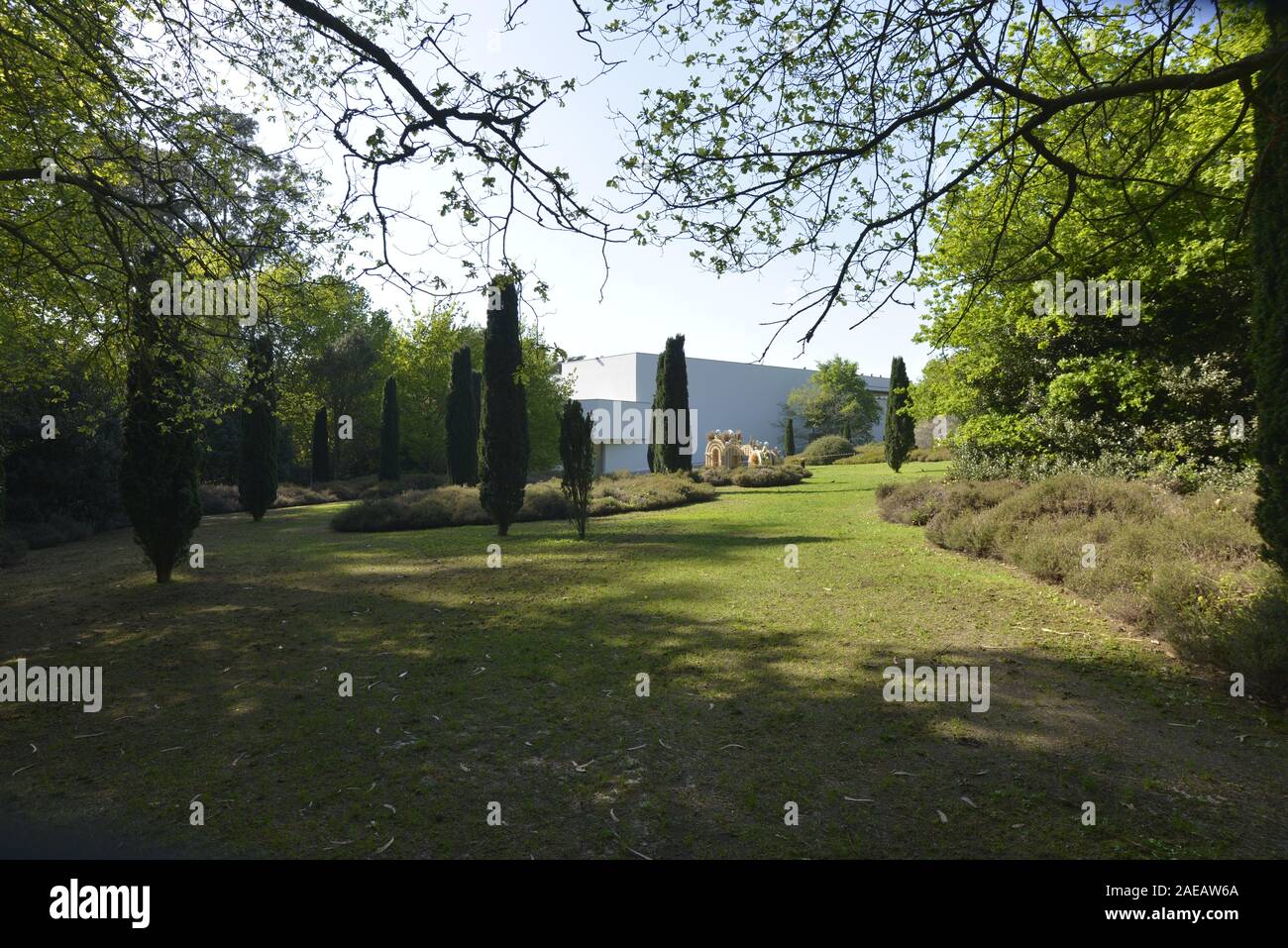 Fundação de Serralves (Serralves Foundation) in Porto, Portugal. The ...