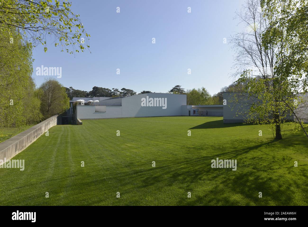 Fundação de Serralves (Serralves Foundation) in Porto, Portugal. The ...