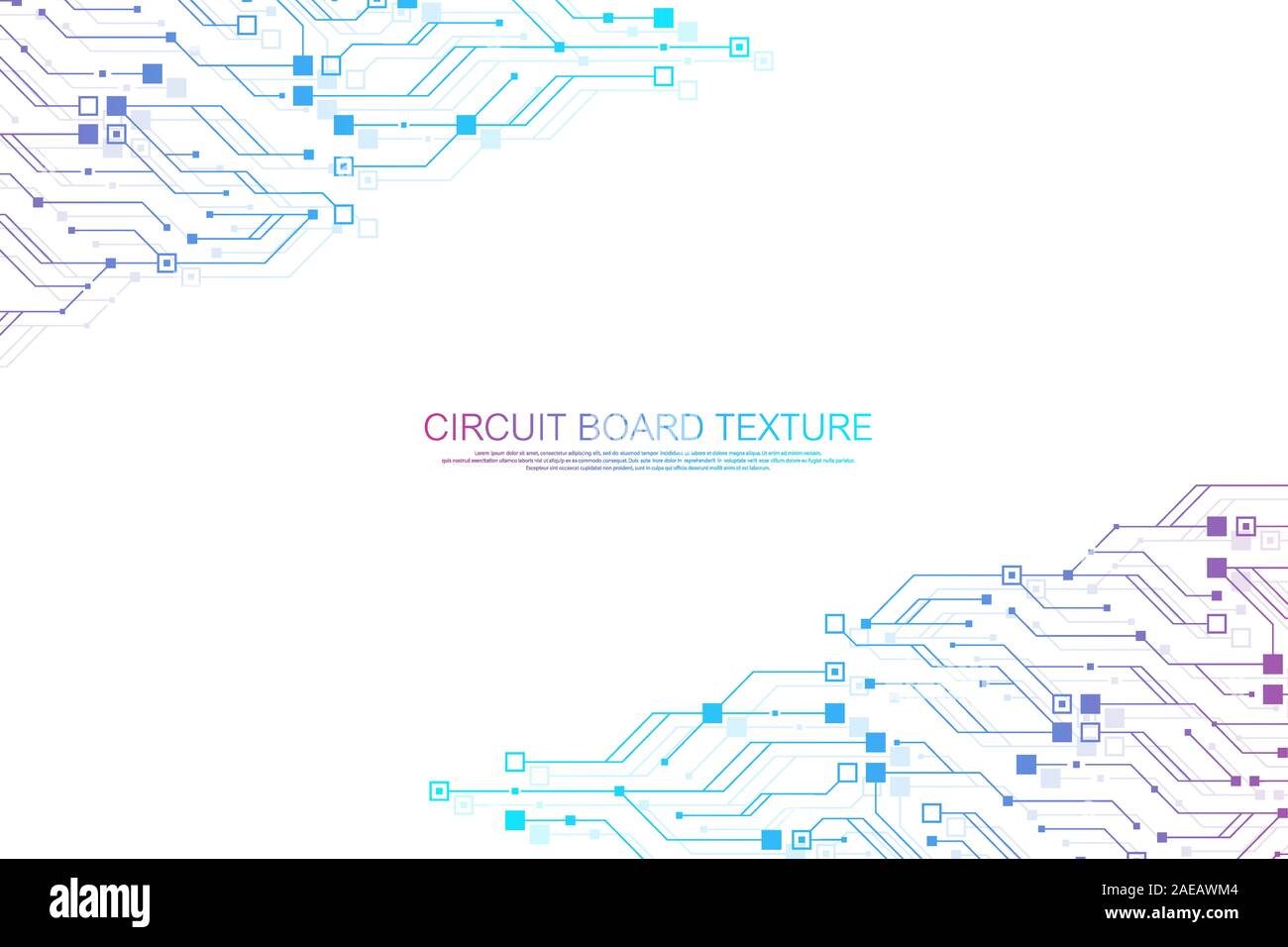 Technology abstract circuit board texture background. High-tech ...