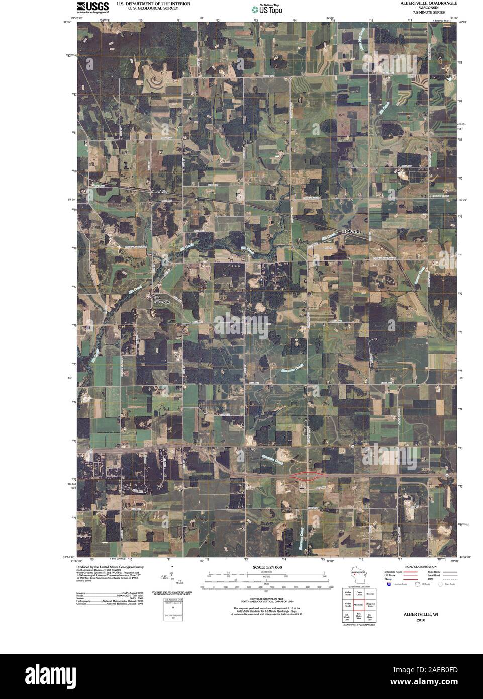 Map of albertville hi-res stock photography and images - Alamy