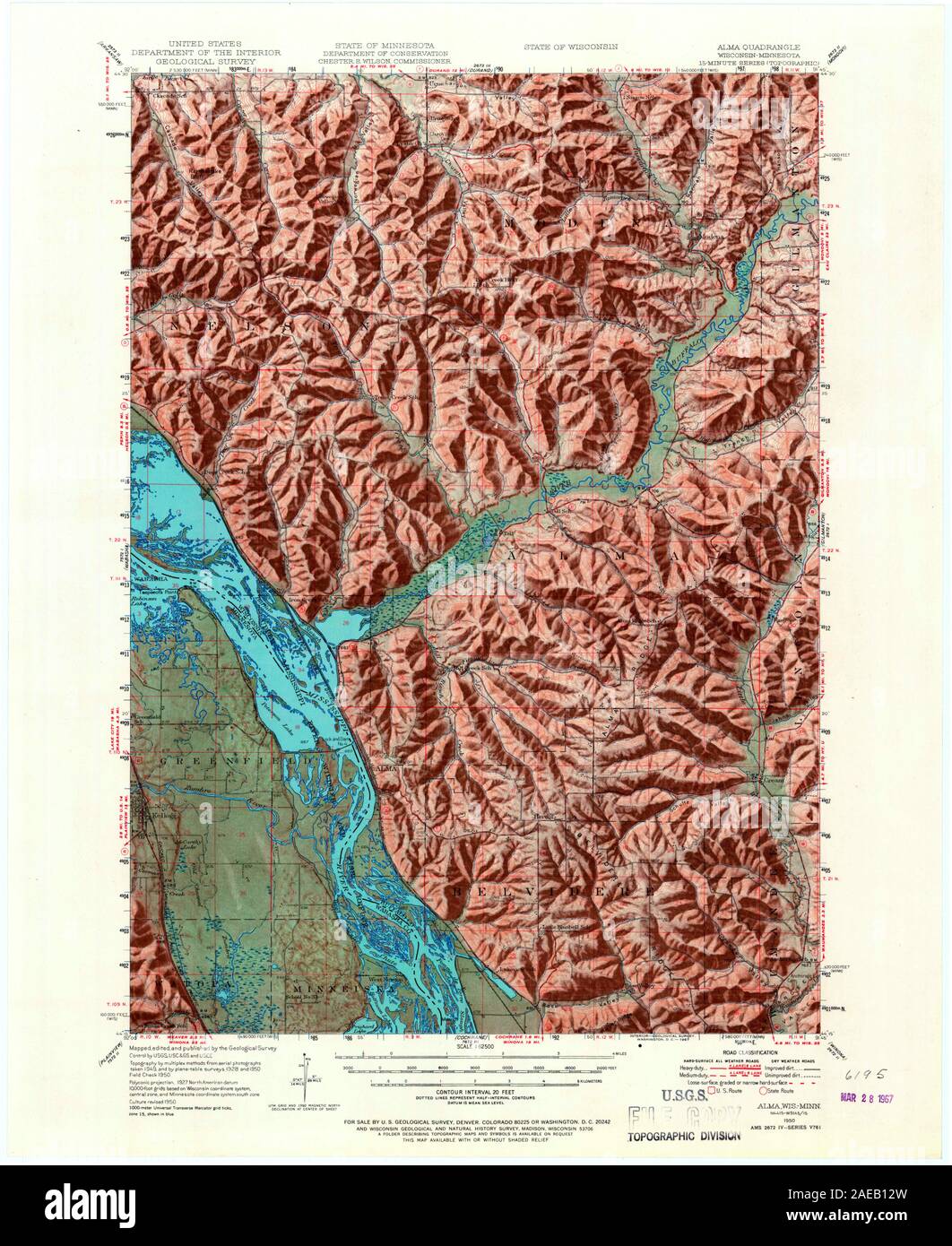 Map of alma Cut Out Stock Images & Pictures - Alamy