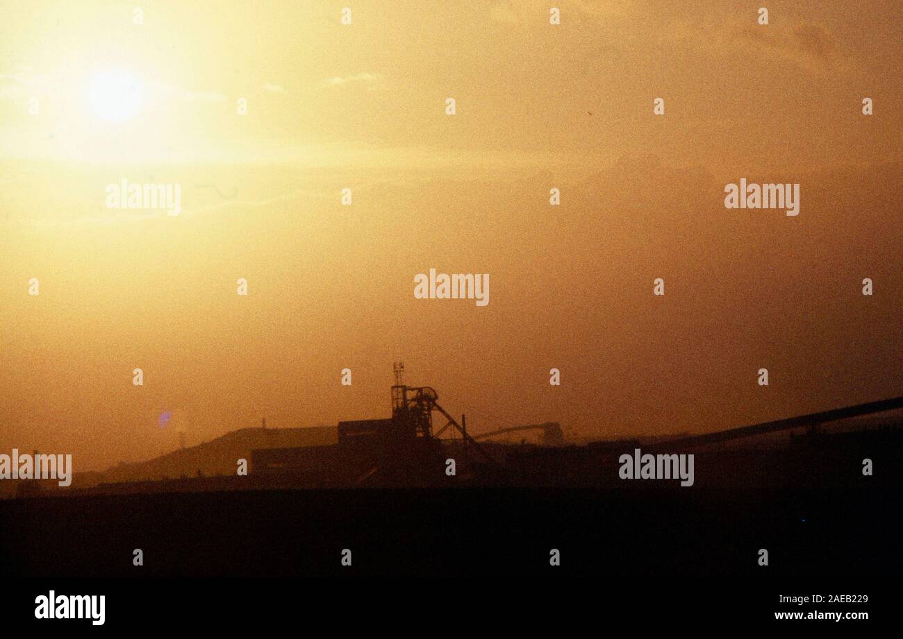 Prince of Wales Colliery Pontefract, Industrial West Yorkshire, in 1972 ...