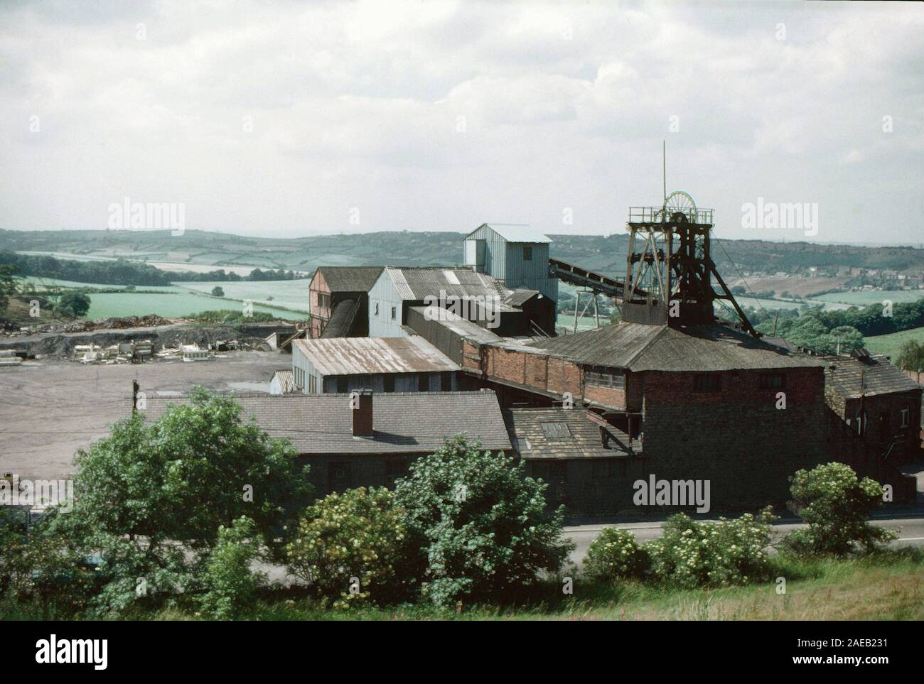 Caphouse Colliery, Wakefield West Yorkshire, in 1976, West Yorkshire ...