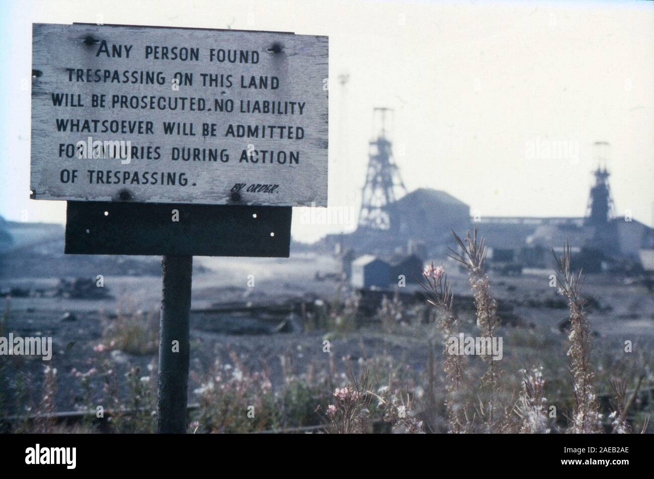 Industrial West Yorkshire, in 1972, Northern England, UK, Newmarket ...