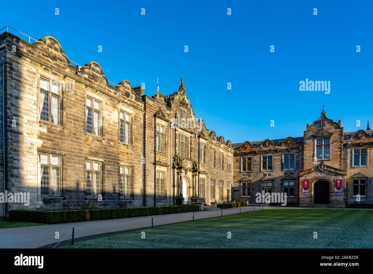 View of United College of St Salvator and St Leonard, or Sallies Quad ...