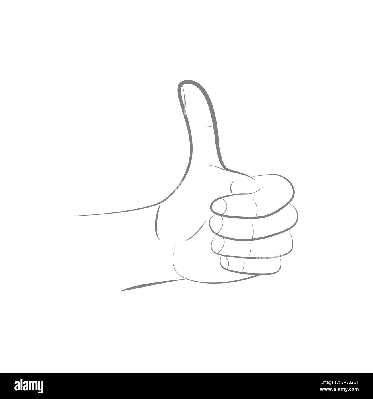 Doodle gesture icon Black and White Stock Photos & Images - Alamy