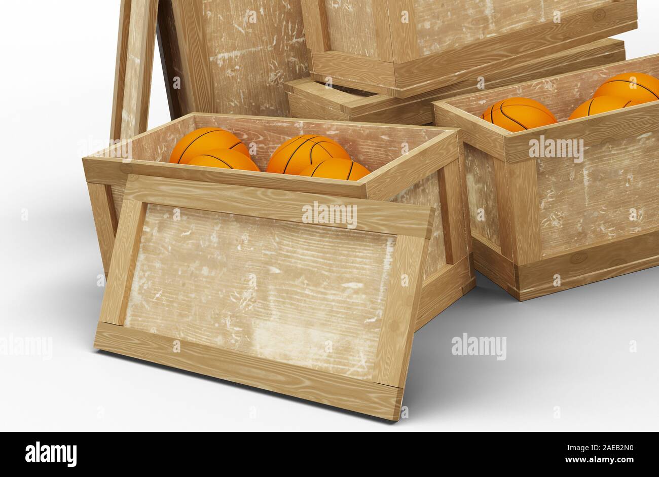 Basketball Pile High Resolution Stock Photography and Images - Alamy