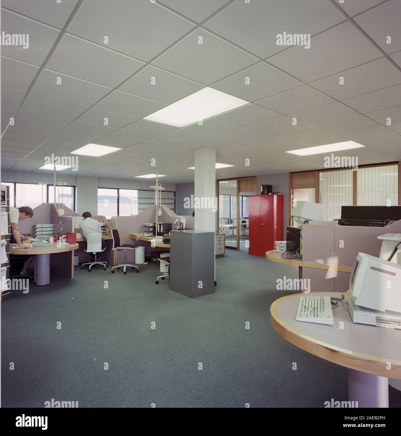 1980s office inside hi-res stock photography and images - Alamy