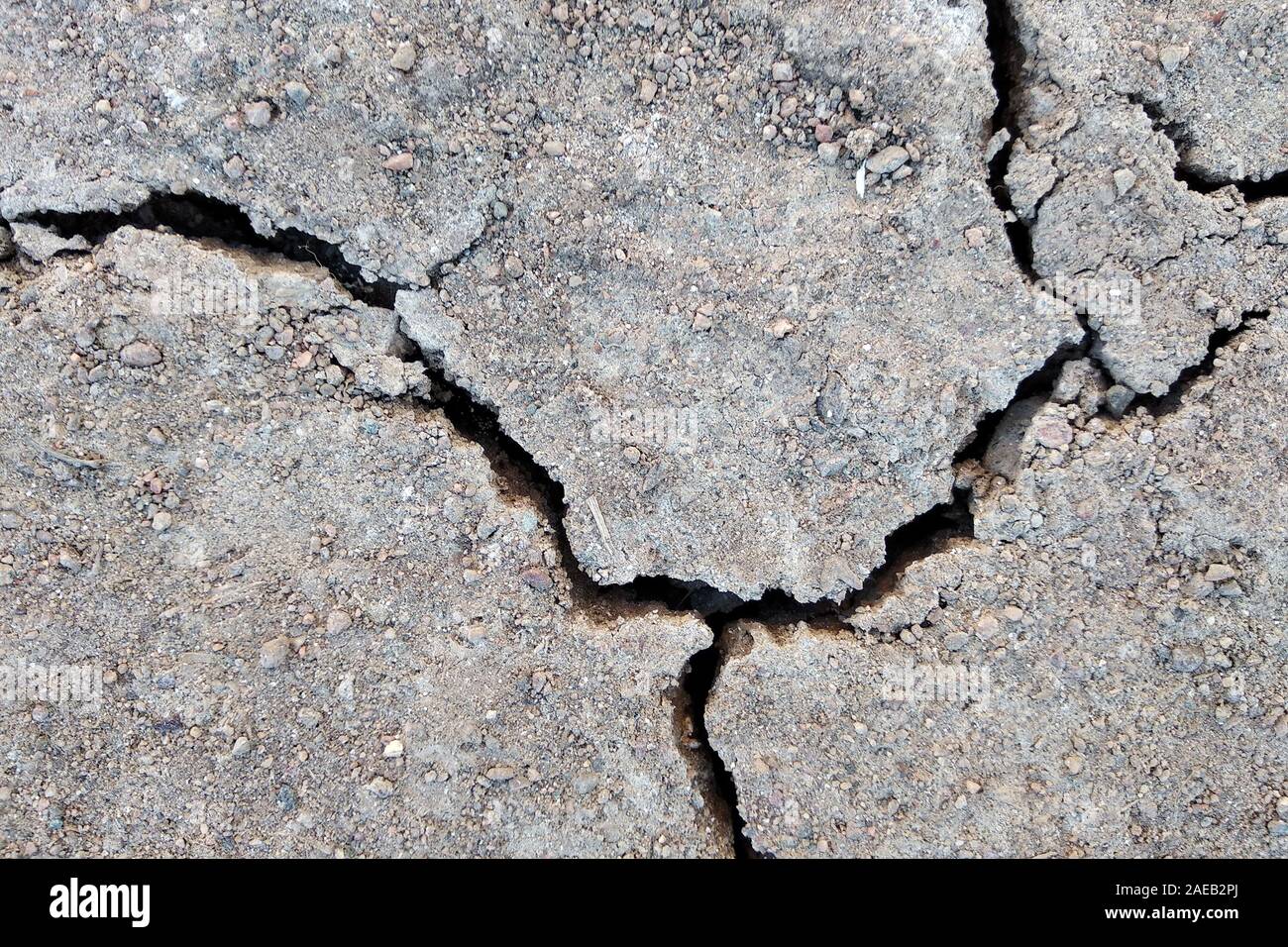 Close up of dry cracked ground surface Stock Photo - Alamy