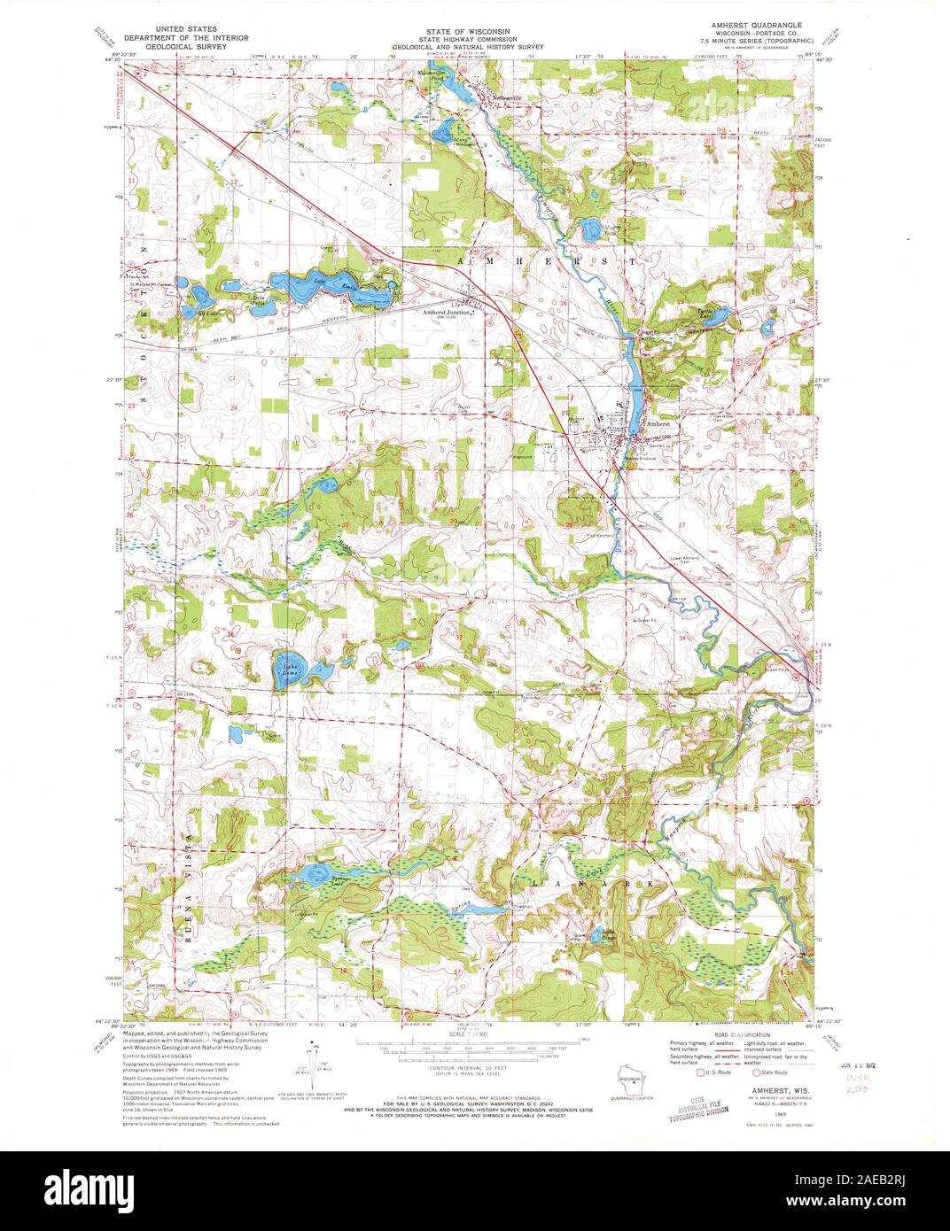 Map Of Amherst Cut Out Stock Images & Pictures - Alamy