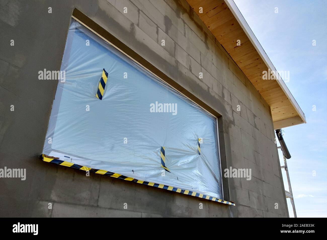 Window film install hi-res stock photography and images - Alamy
