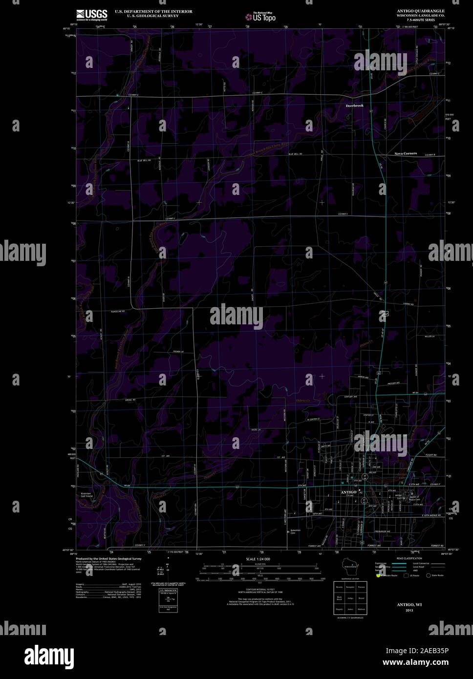 Antigo map hi-res stock photography and images - Alamy