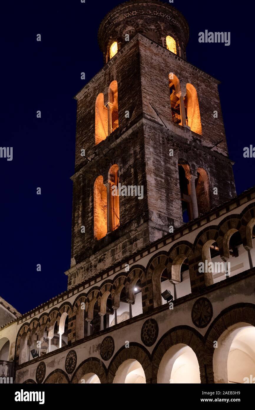 Salerno, Campania, Italy: exterior of the historic cathedral (Duomo) by ...