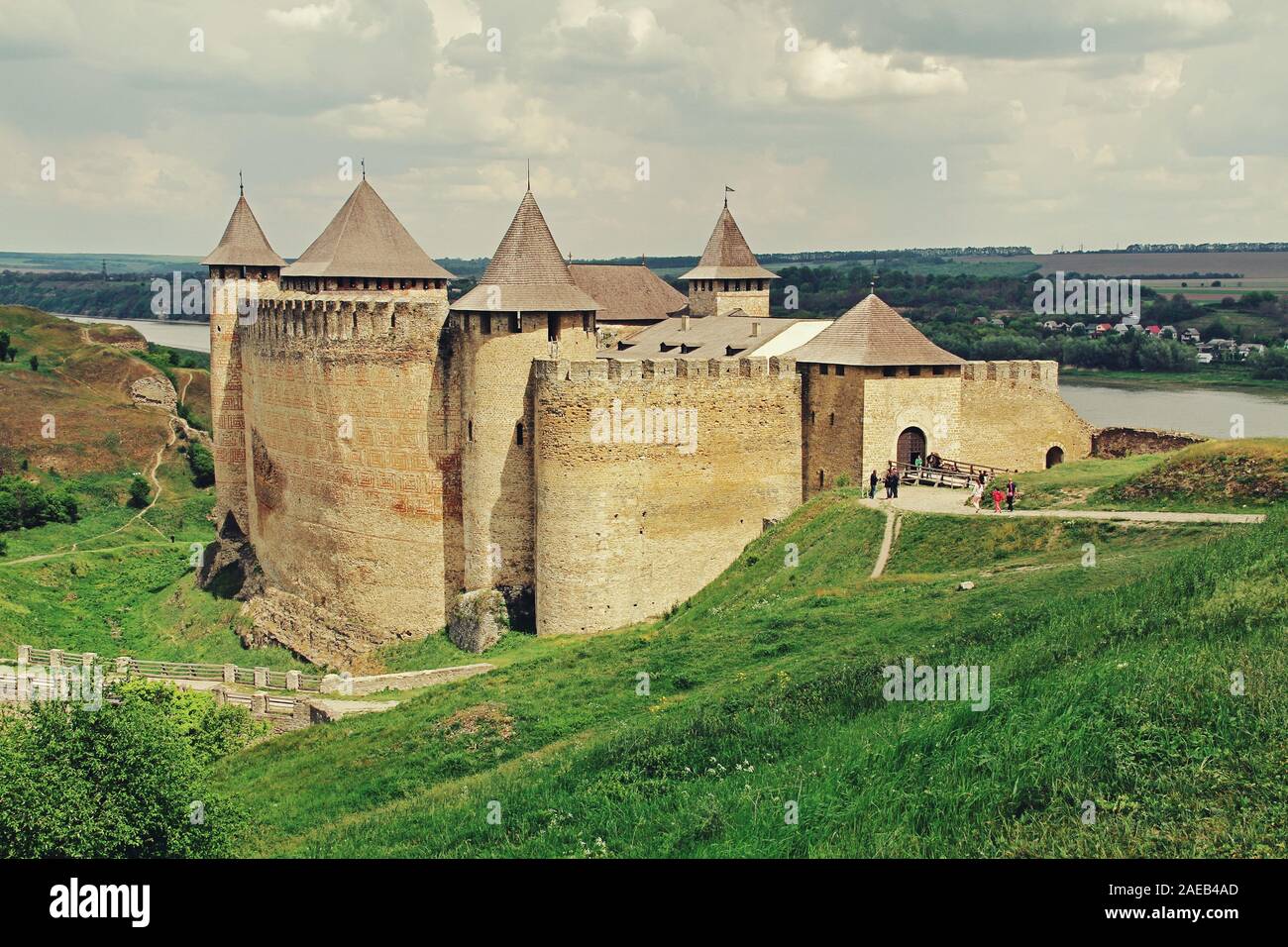 Beautiful landscapes of Ukraine. You can use it as a background for ...