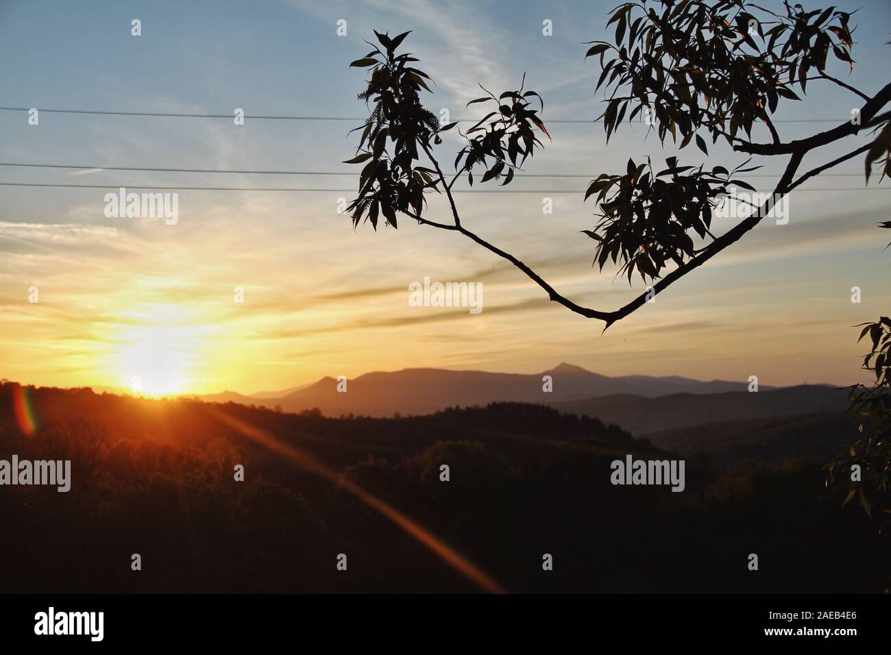 Beautiful landscapes of Ukraine. You can use it as a background for ...