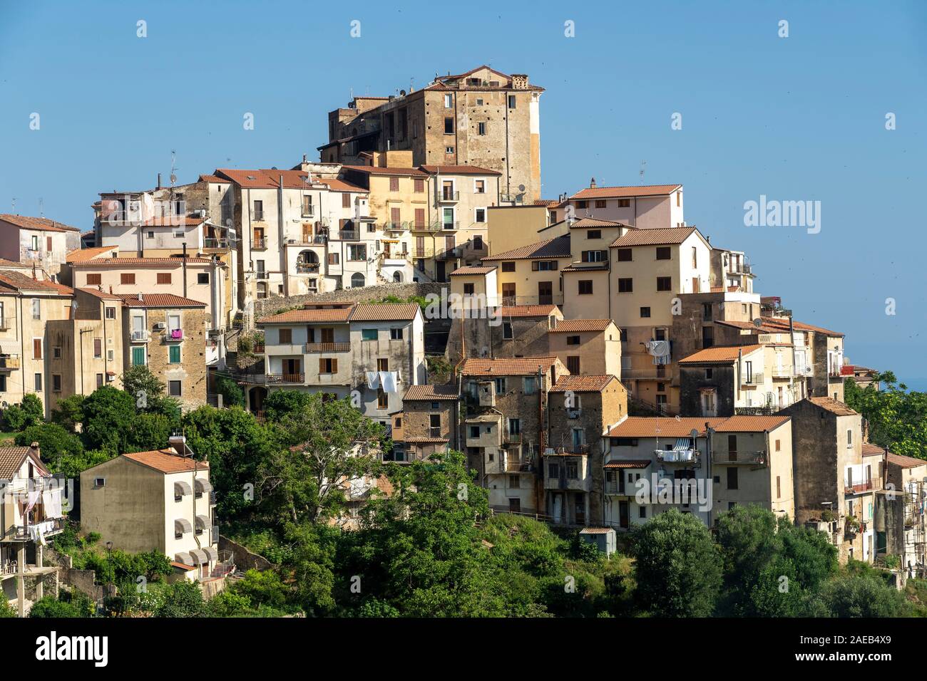 Ascea old village hi-res stock photography and images - Alamy