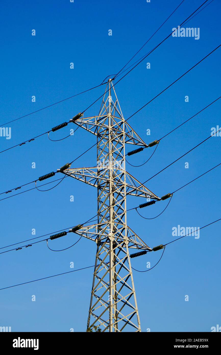 Electricity tower hi-res stock photography and images - Alamy