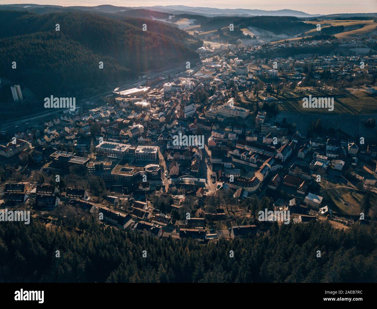 Black forest schwarzwald germany aerial hi-res stock photography and ...
