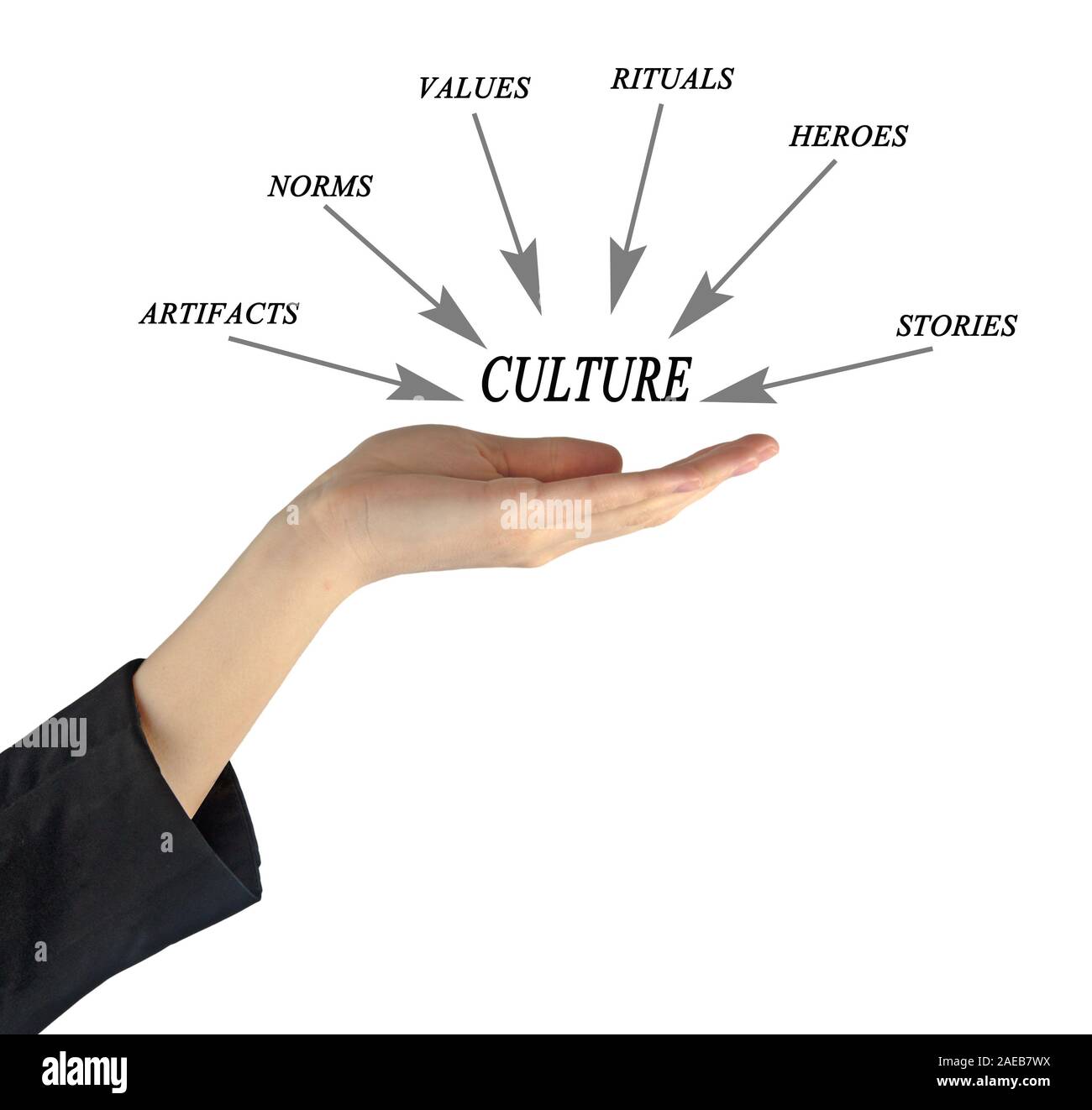 Components of culture Stock Photo - Alamy